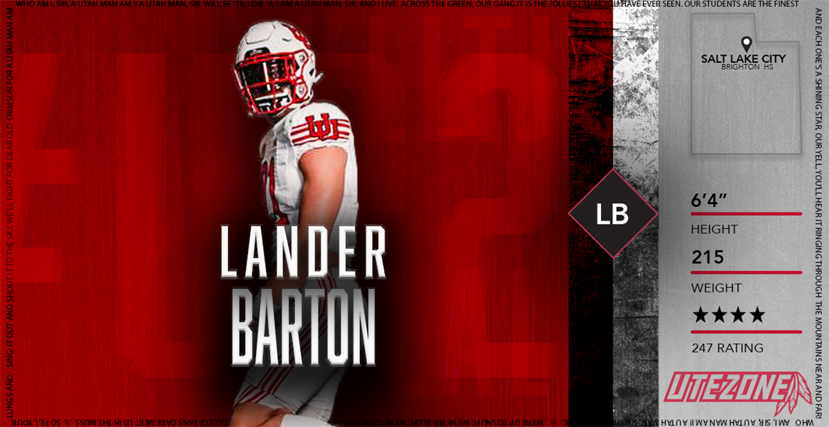 UteZone National Signing Day Profile: Lander Barton