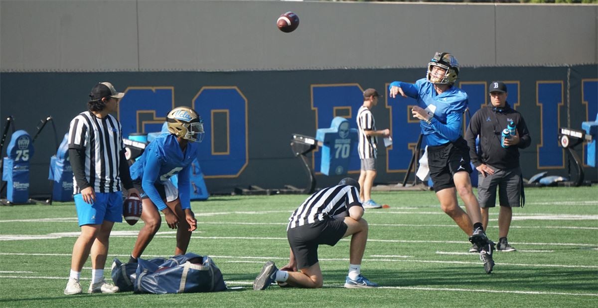 UCLA's Spring Ends With a Good Practice, Offense and Defense Have Good ...