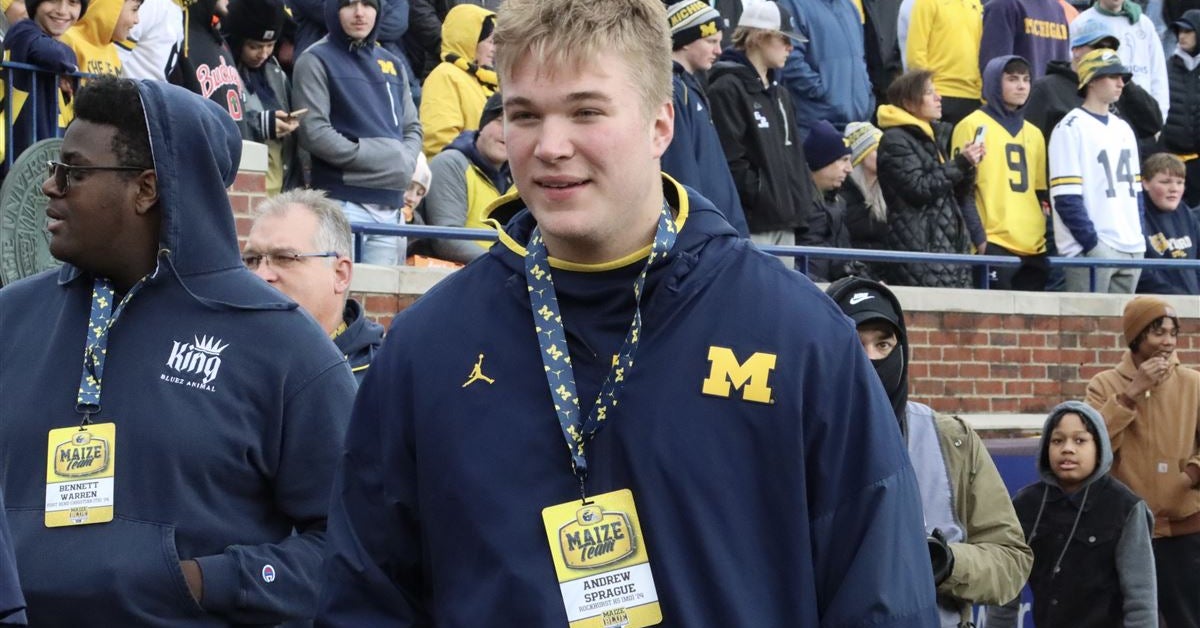 Michigan ‘up at the top’ for Top247 OT Andrew Sprague following latest ...
