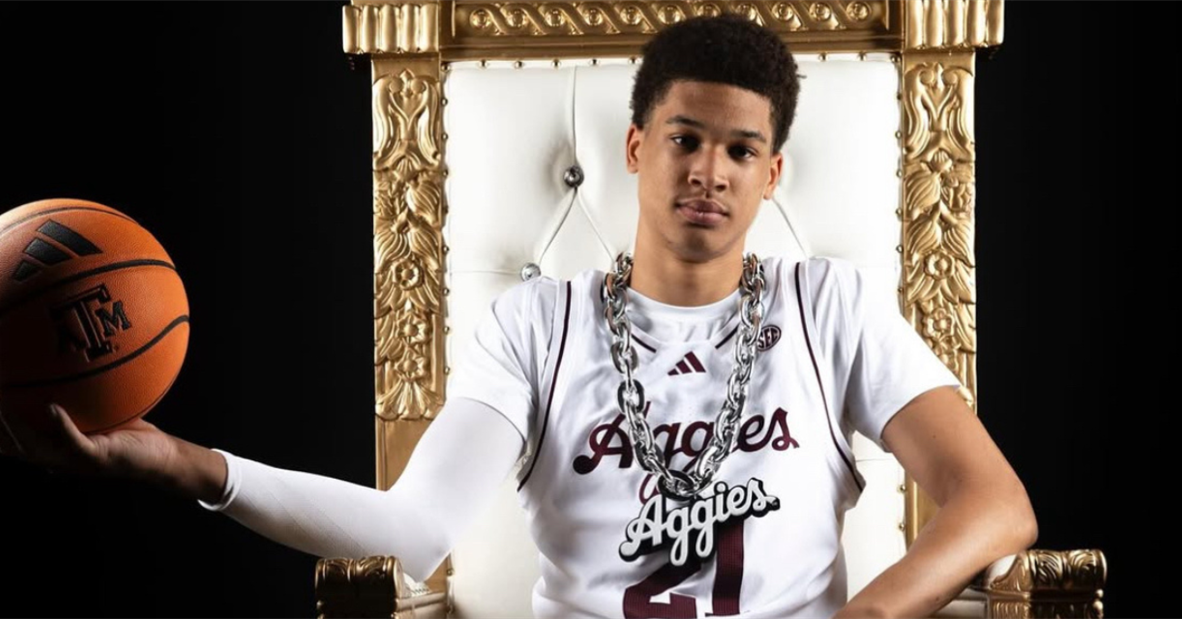 No. 5 basketball center Josh Irving officially signs with the Texas A&M ...