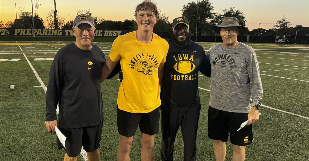 Norwalk 2027 tight end Luke Brewer lands Iowa offer: "Iowa gets tight ...