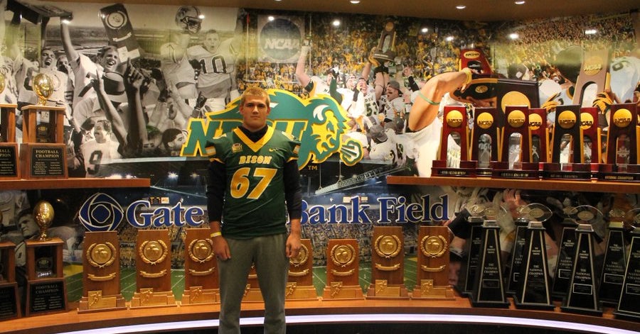 Wisconsin 3-Star OL Alex Warden chooses NDSU