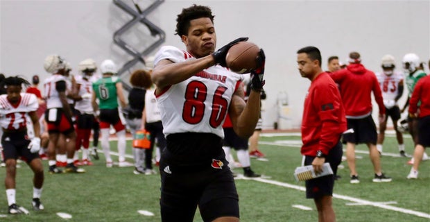 WR Corey Reed back and 'working his tail off' at Louisville