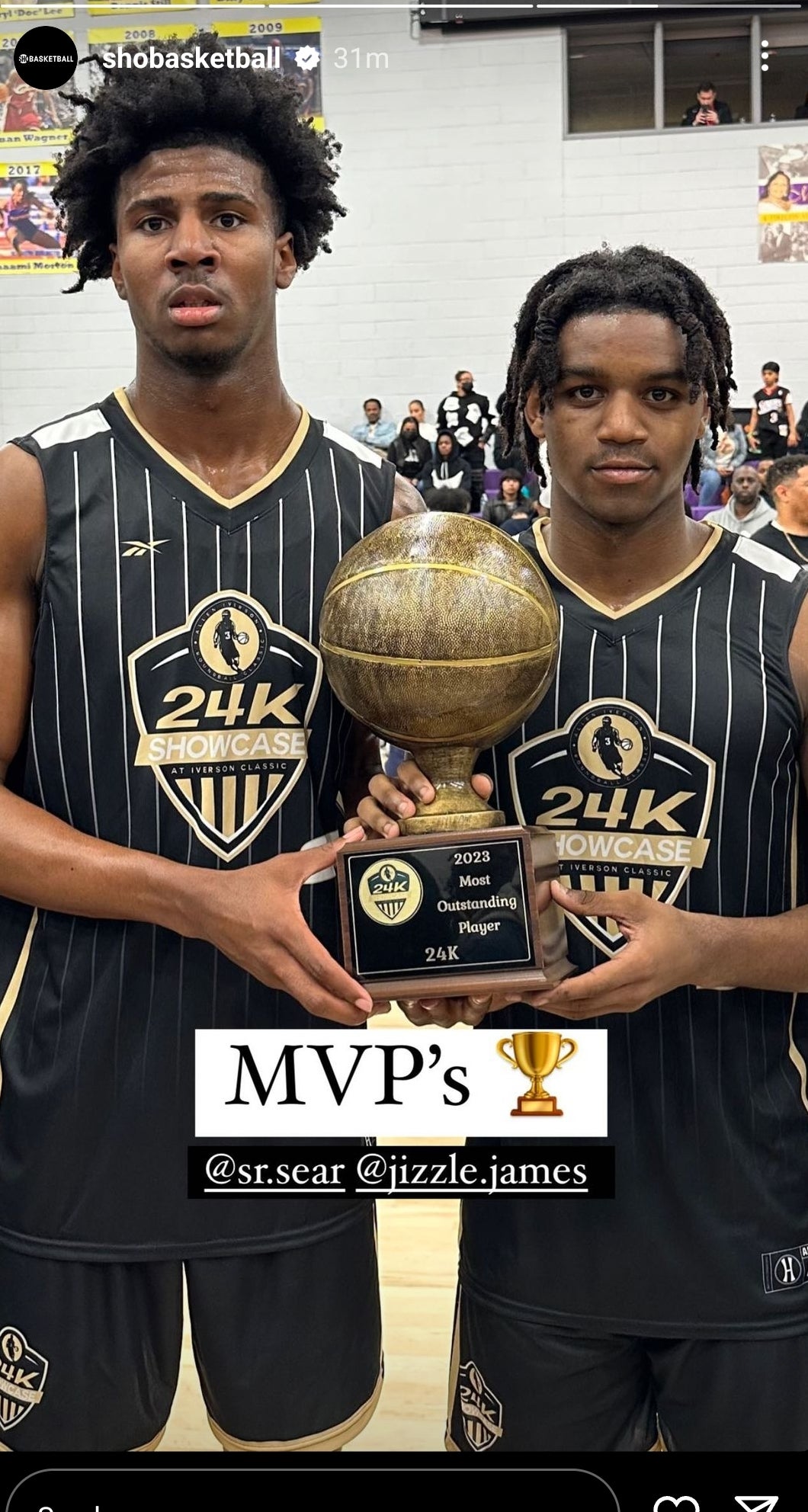 Jizzle James Wins Iverson Classic MVP