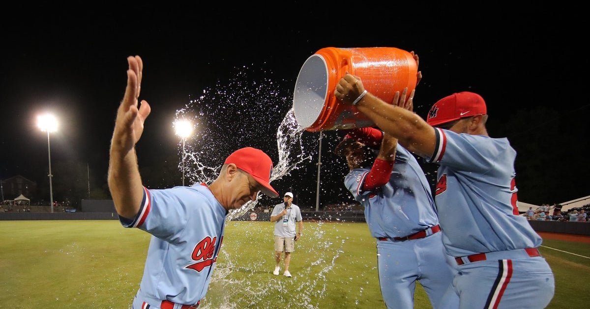 Swayze Field Got Final Say as Ole Miss Celebrated a Regional Win