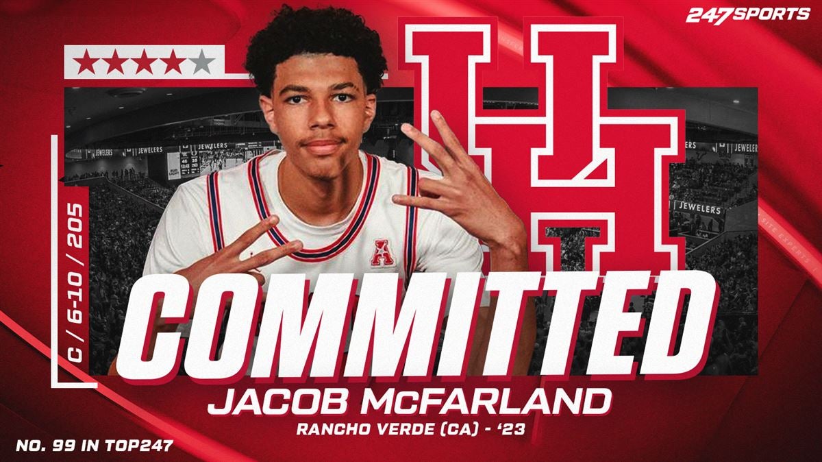 Four-star big man Jacob McFarland commits to Houston