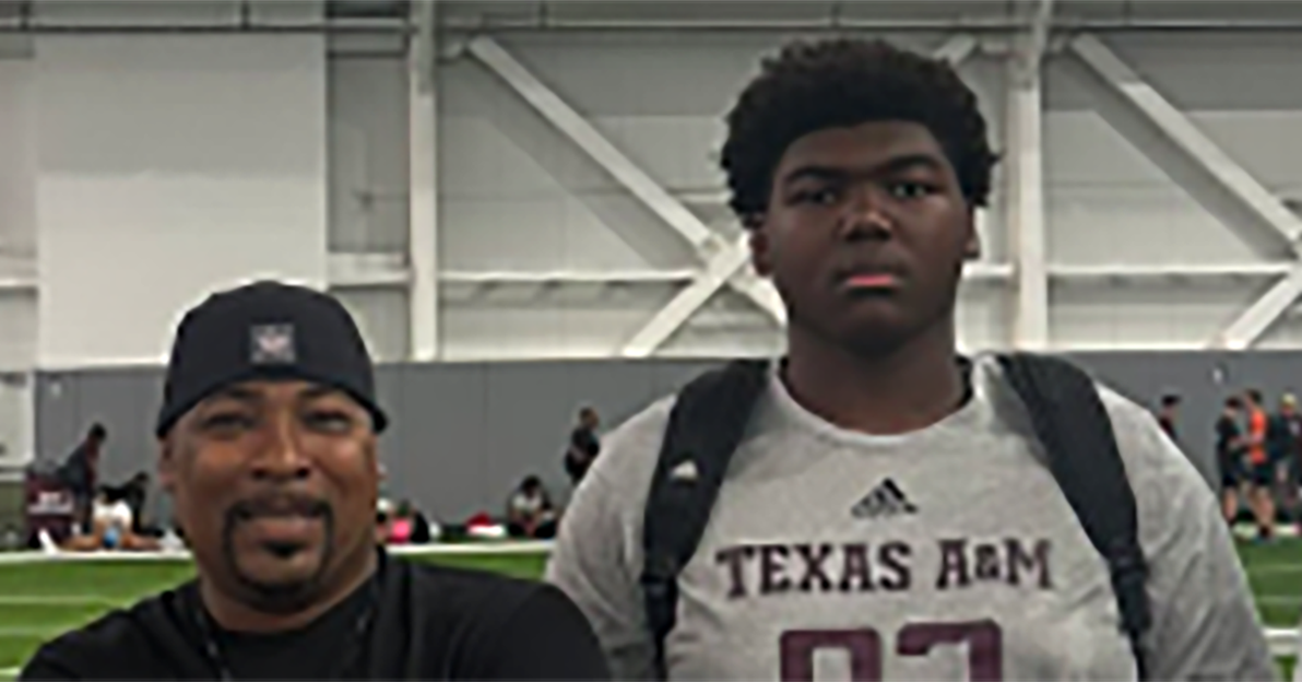 OT Terrance Warren lands A&M offer following strong camp showing