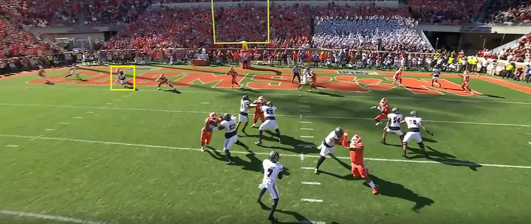 Spencer Rattler vs Clemson. Video Breakdown of 1st TD