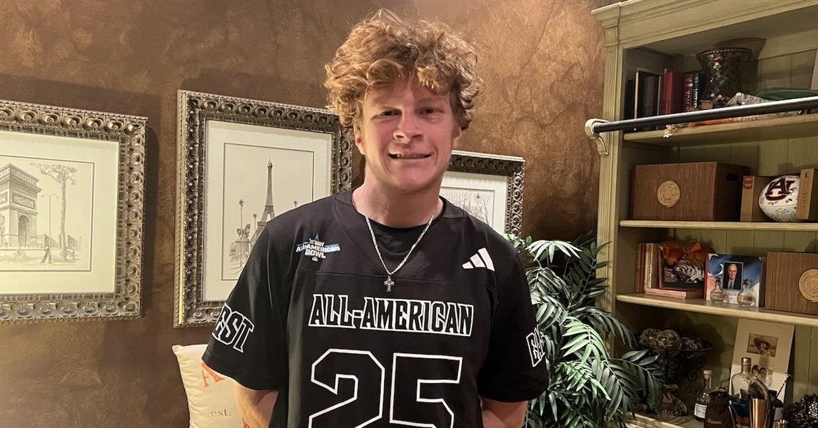 Special moment for Auburn punter commit John Alan McGuire, as he ... Special moment for Auburn punter commit John Alan McGuire, as he ...