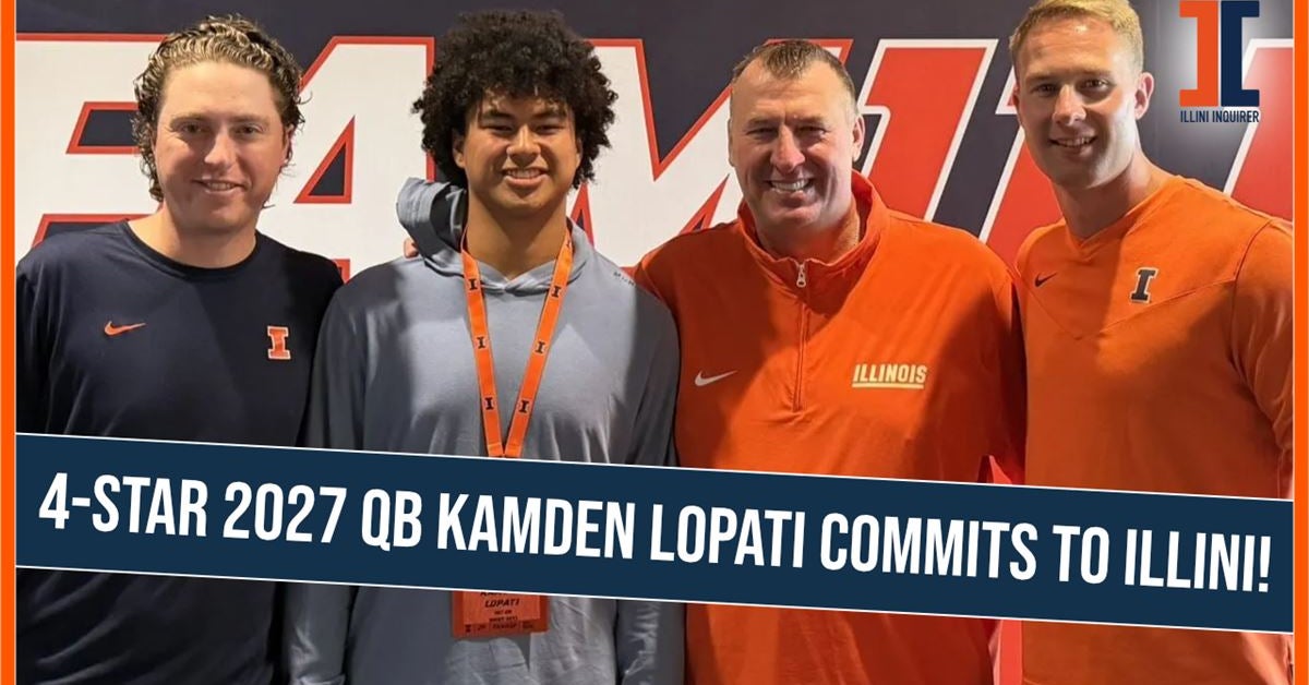 Illini Inquirer Podcast Ep. 1017 | Four-star 2027 QB Kamden Lopati ...