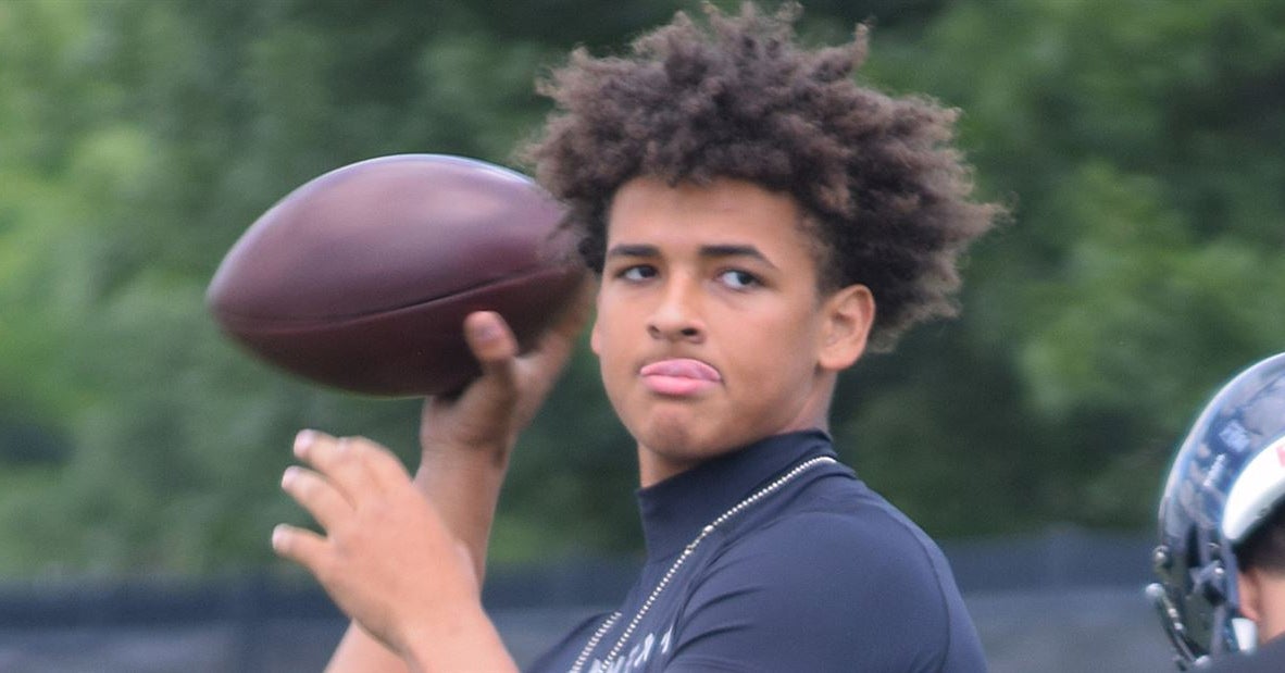 Tremendous get for Texas in elite class of 2026 quarterback commit Dia Bell