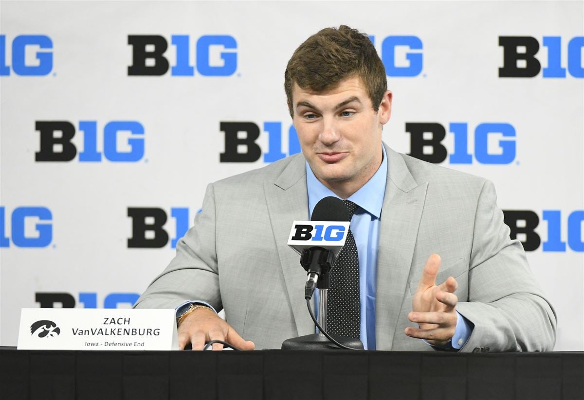 Zach VanValkenburg confident in Iowa's defensive line: "I think we can ...
