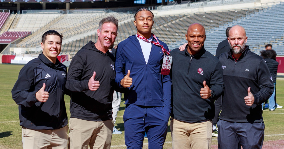 Elite 2028 QB Donald Tabron II says Texas A&M is high on his list after ...