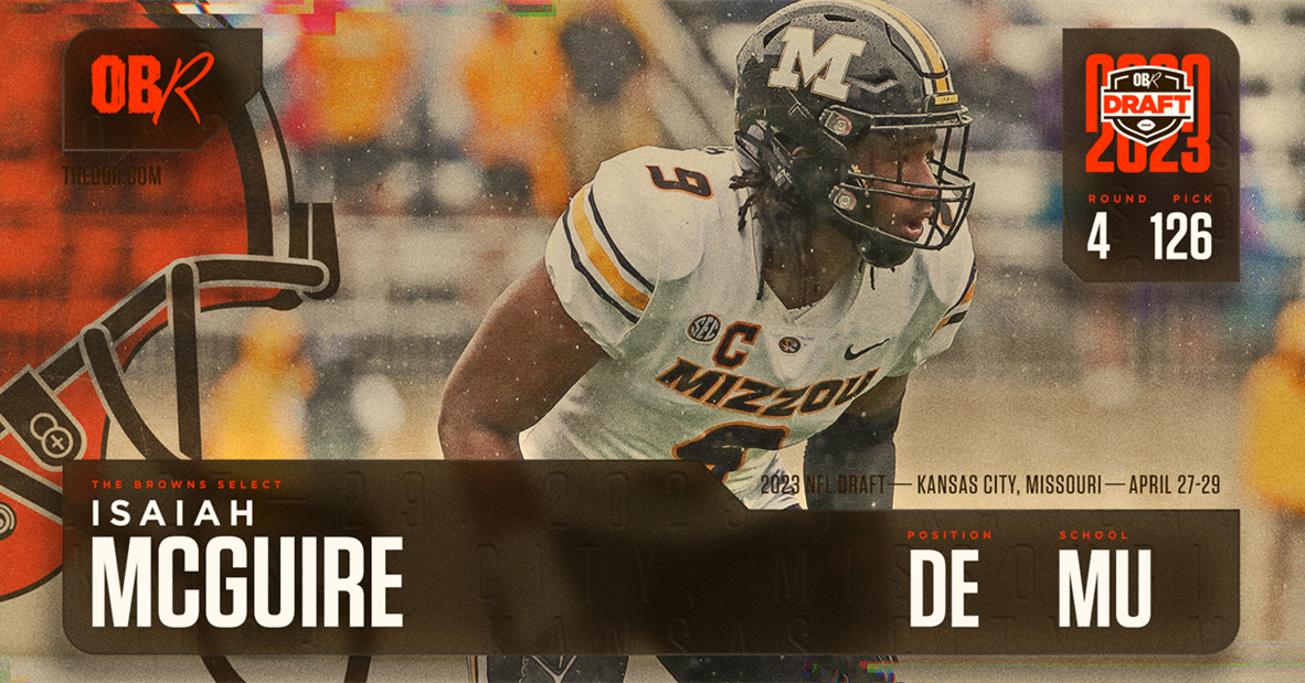 Cleveland Browns draft defensive end Isaiah McGuire with their second ...