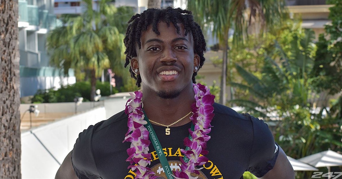 WATCH: USC safety signee Zion Branch Polynesian Bowl practice highlights