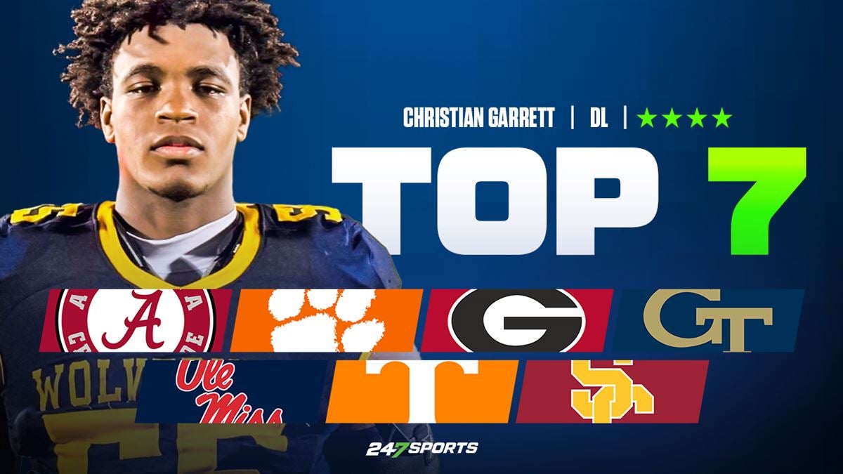 Top247 DL Christian Garrett has a top seven and future visit dates