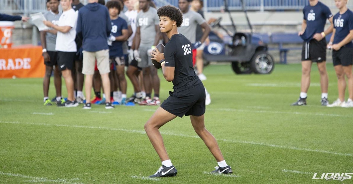 Offered 2028 quarterback Christopher Vargas recaps return to Penn State