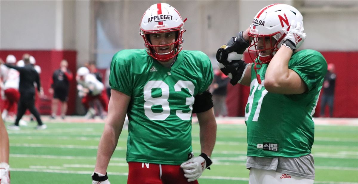 Nebraska tight end Jake Appleget enters transfer portal