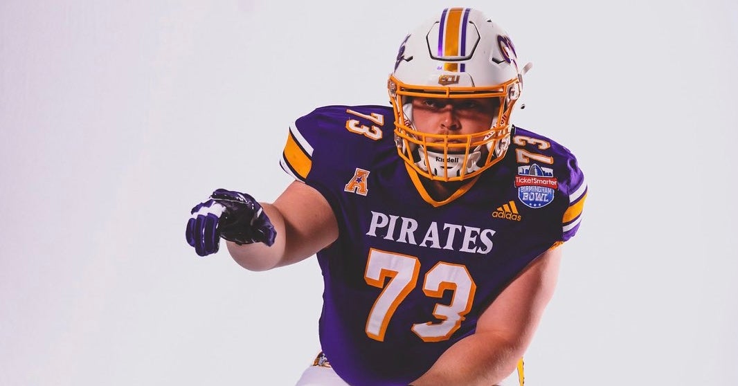 OL transfer Owen Murphy on ECU visit: 'I absolutely fell in love with ...
