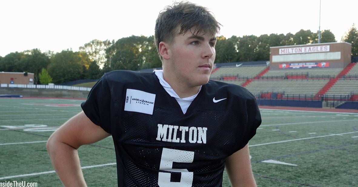 Miami commit QB Luke Nickel explains process of preparation with state ...