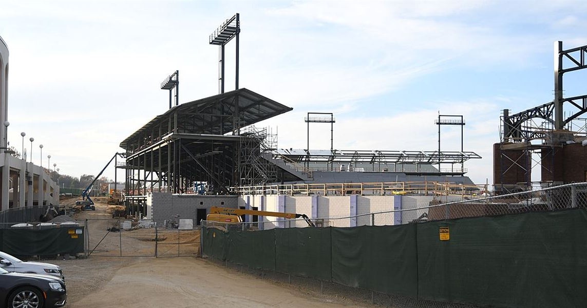 Photo Gallery/Video: Dudy Noble Field Construction, Dec 3, 2017