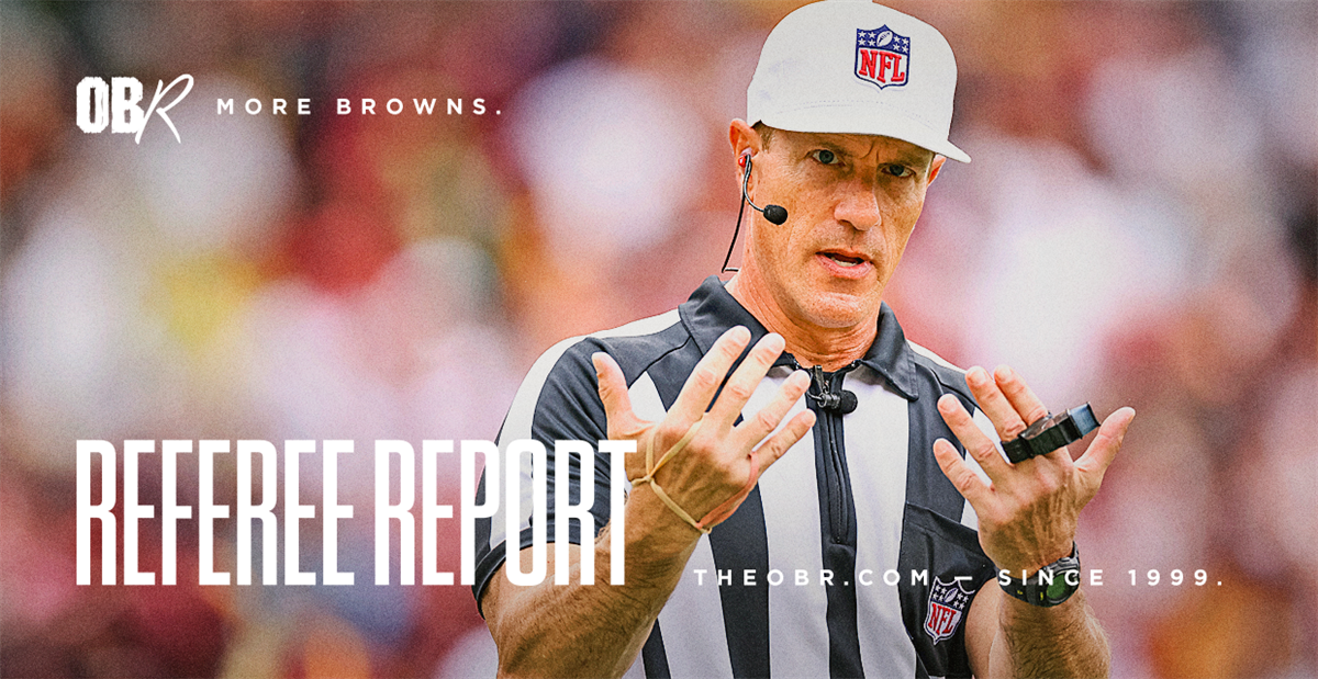 The Cleveland Browns Referee Report: Week 18