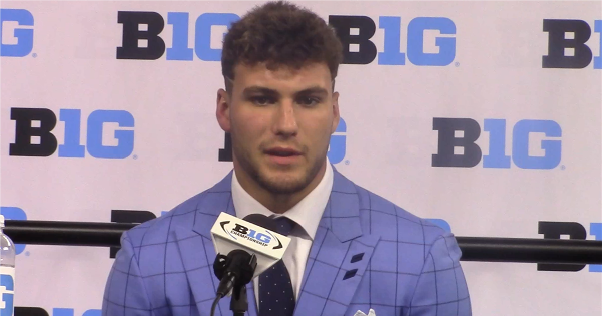 Big Ten Media Days: AJ Barner Q&A