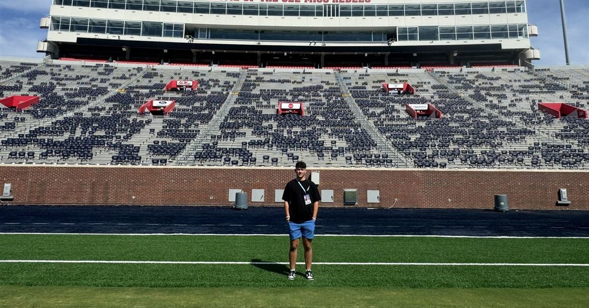 Three-star edge Hunter Higgins recounts Thursday's Ole Miss visit