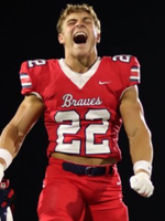 Grady Kinsey, Indian Valley, Running Back