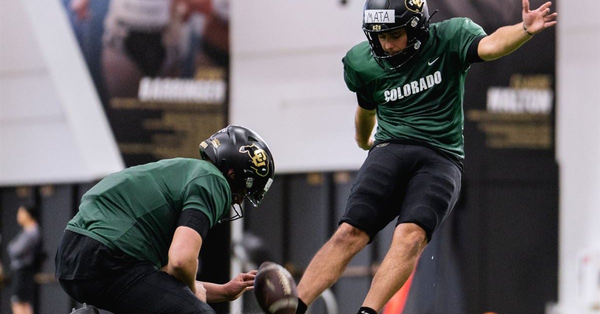 Colorado kicker Alejandro Mata kicks for more than just the Buffs
