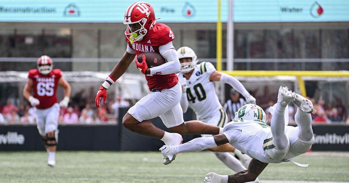 Five takeaways: Indiana 52, Charlotte 14.