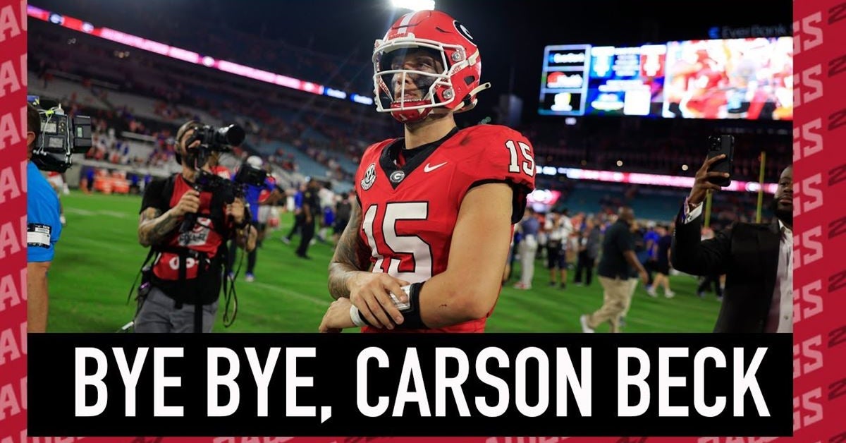 Instant reaction as Carson Beck heads to the transfer portal