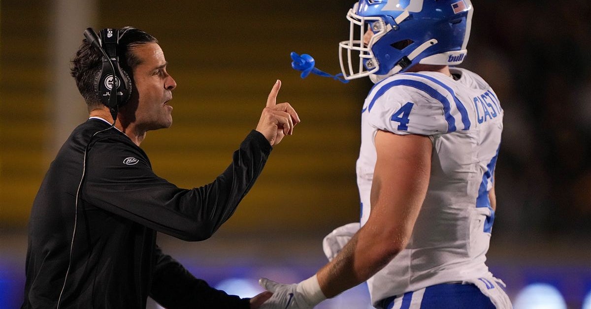 Manny Diaz Breaks Down Duke’s Youth Movement Fueling the Blue Devils’ Midseason Surge
