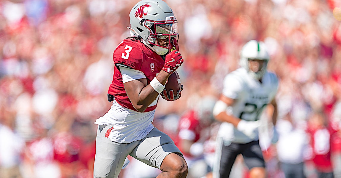 WSU's Tre Shackelford explains ebullient TD dance in win over Portland ...