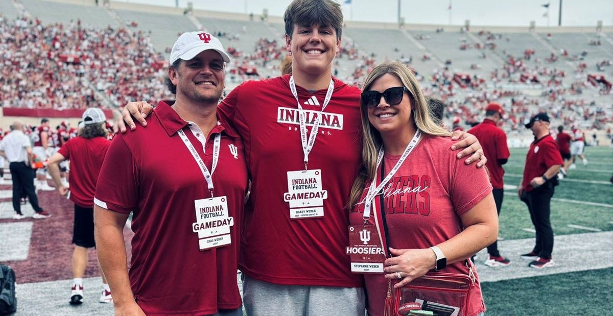 In-state OL Brady Weber recaps Indiana visit