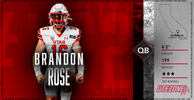 UteZone National Signing Day Profile: Brandon Rose