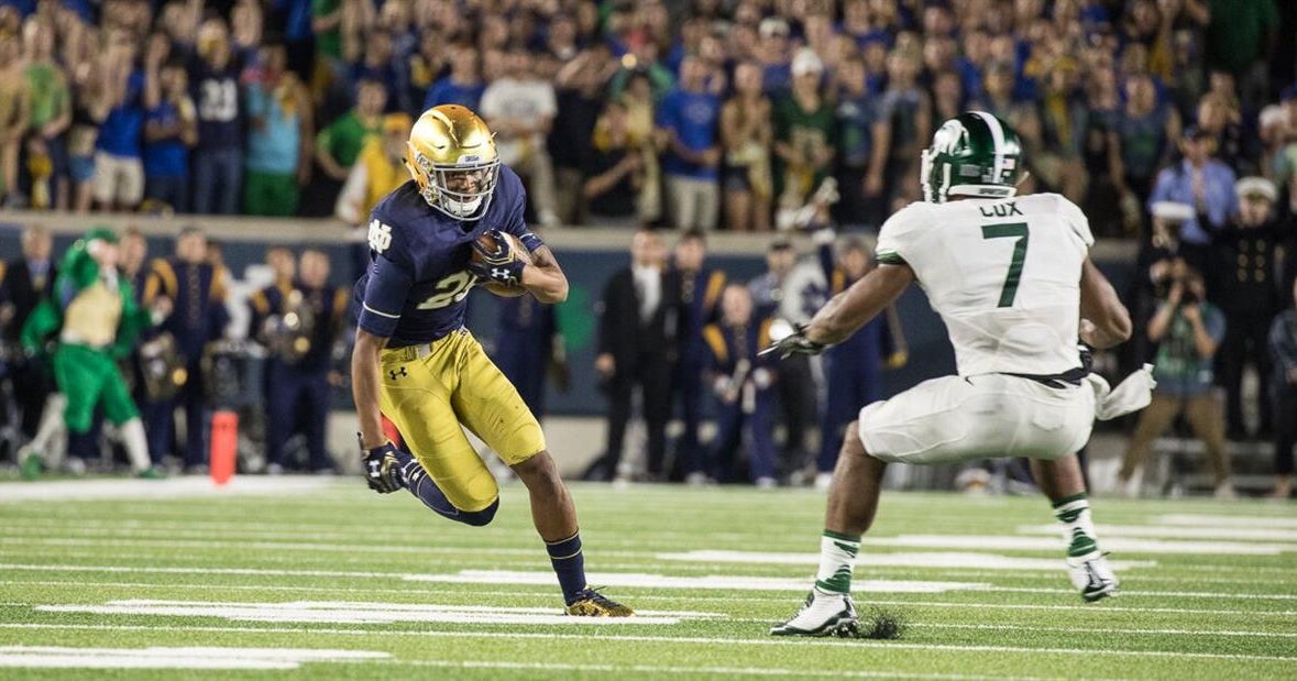Notre Dame depth chart (Week 5)
