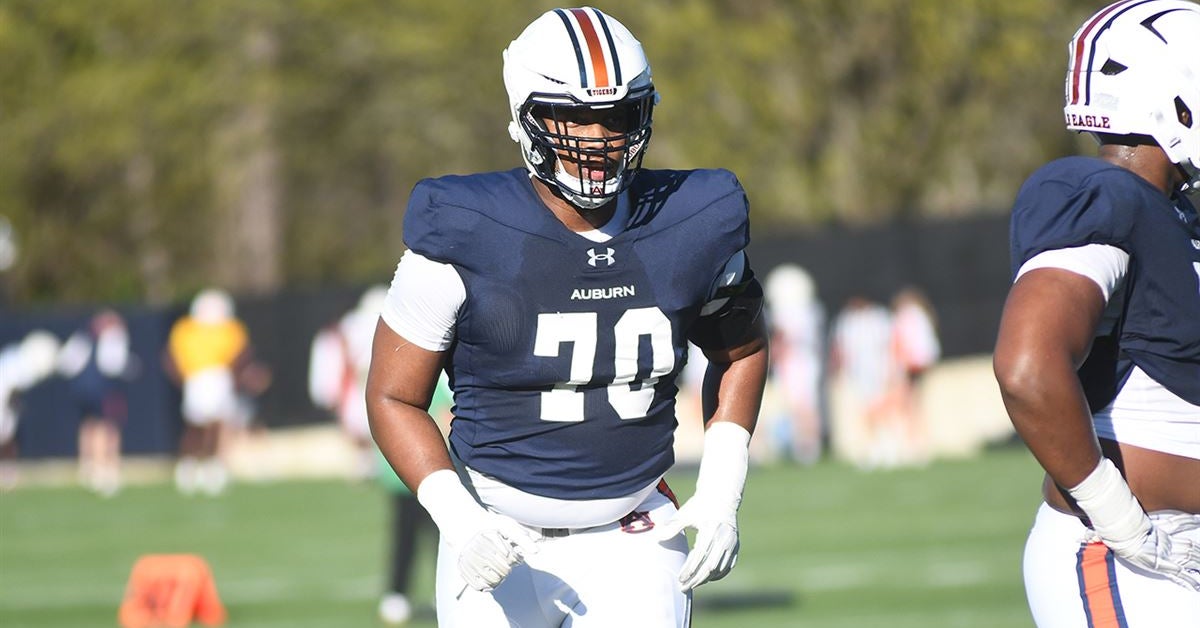 Auburn OL Favour Ebuka Edwin declares intention to enter transfer portal