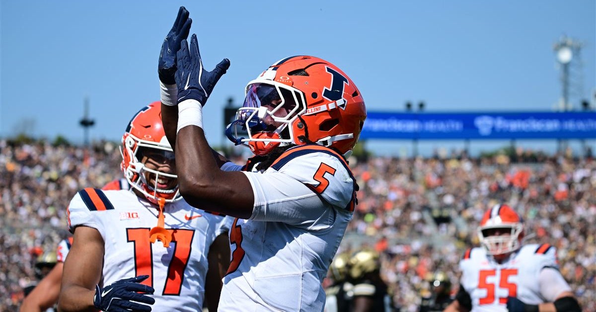 Illini notebook: RB Ca'Lil Valentine taking on bigger role; Clarke ...