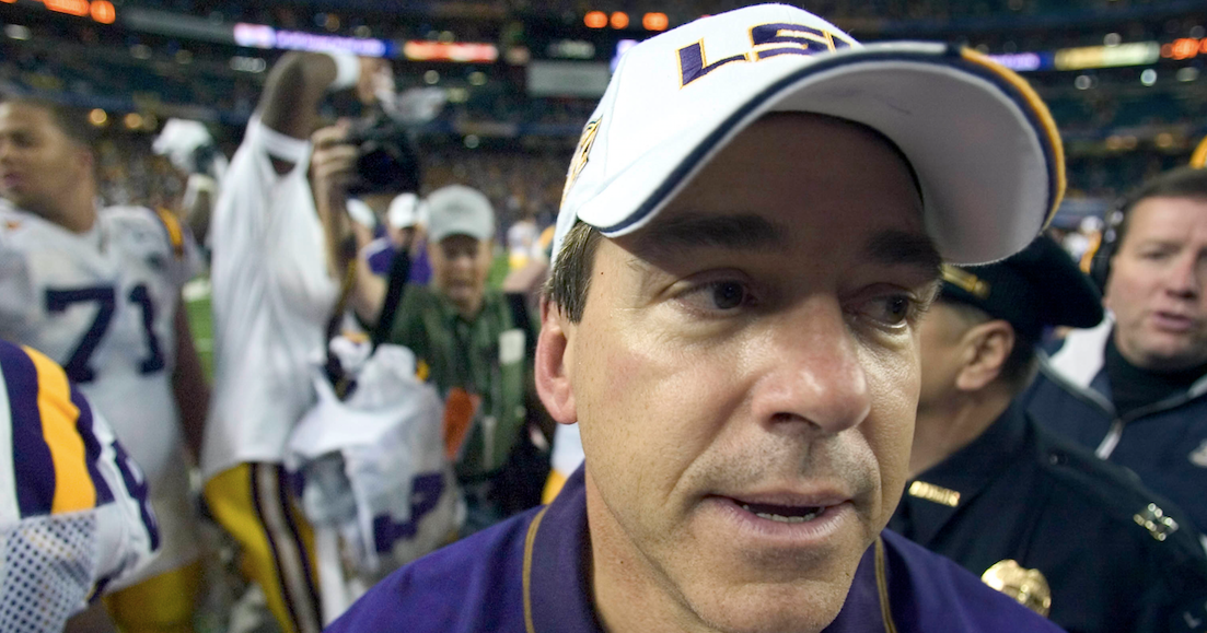 Nick Saban's final days at LSU: 'It was a circus'