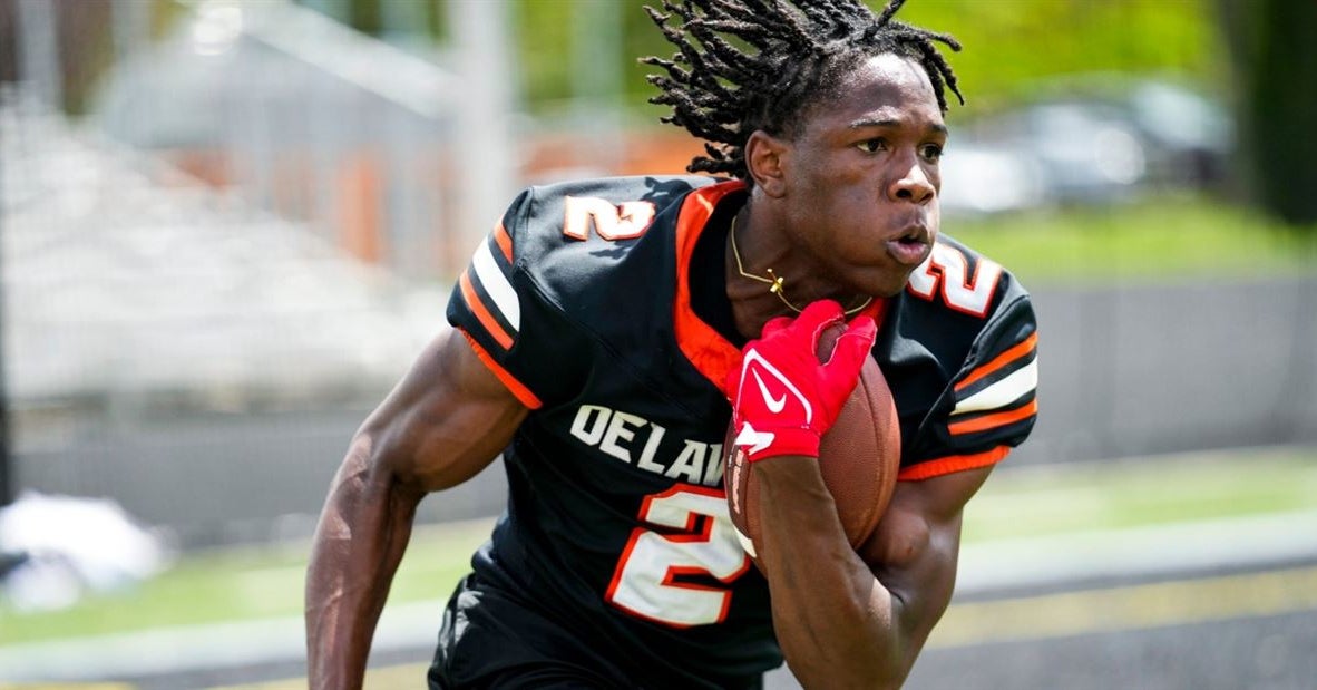 Video of Ohio State RB offer Favour Akih in action at Delaware Hayes ...
