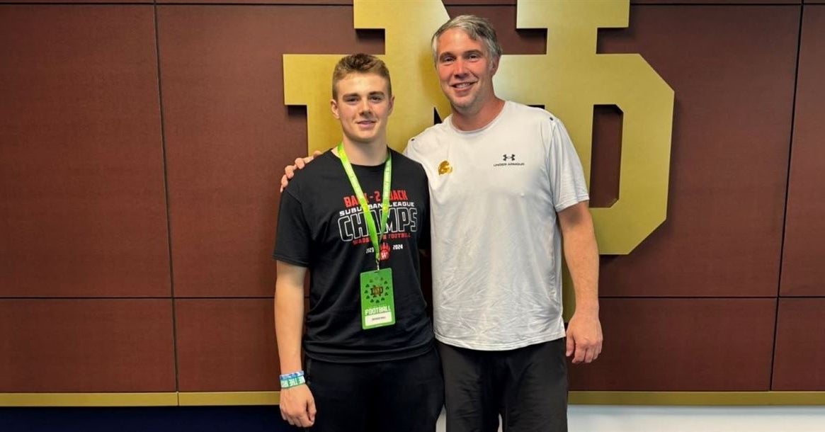 Q/A With 2028 QB Brysen Hall on Notre Dame Visit