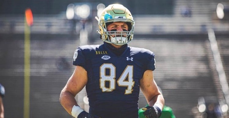 Counting Down The Irish: No. 44 - TE Kevin Bauman