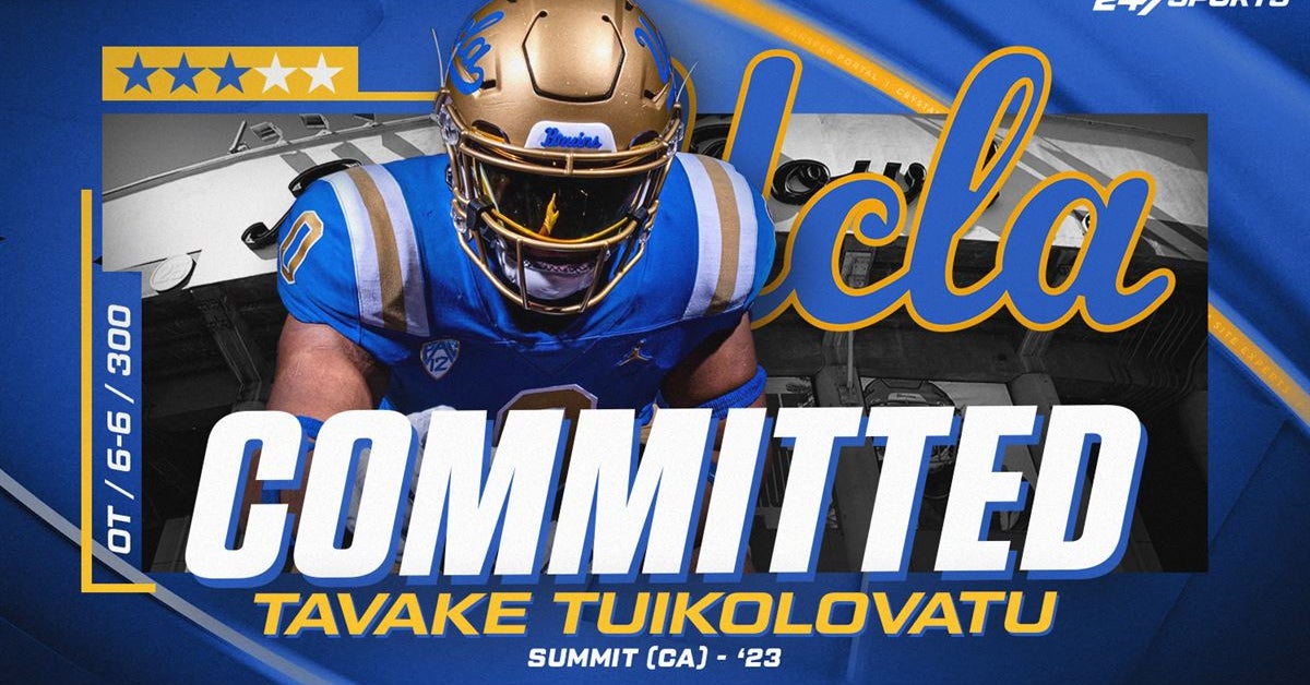 New UCLA OL commit Tavake Tuikolovatu breaks down his decision