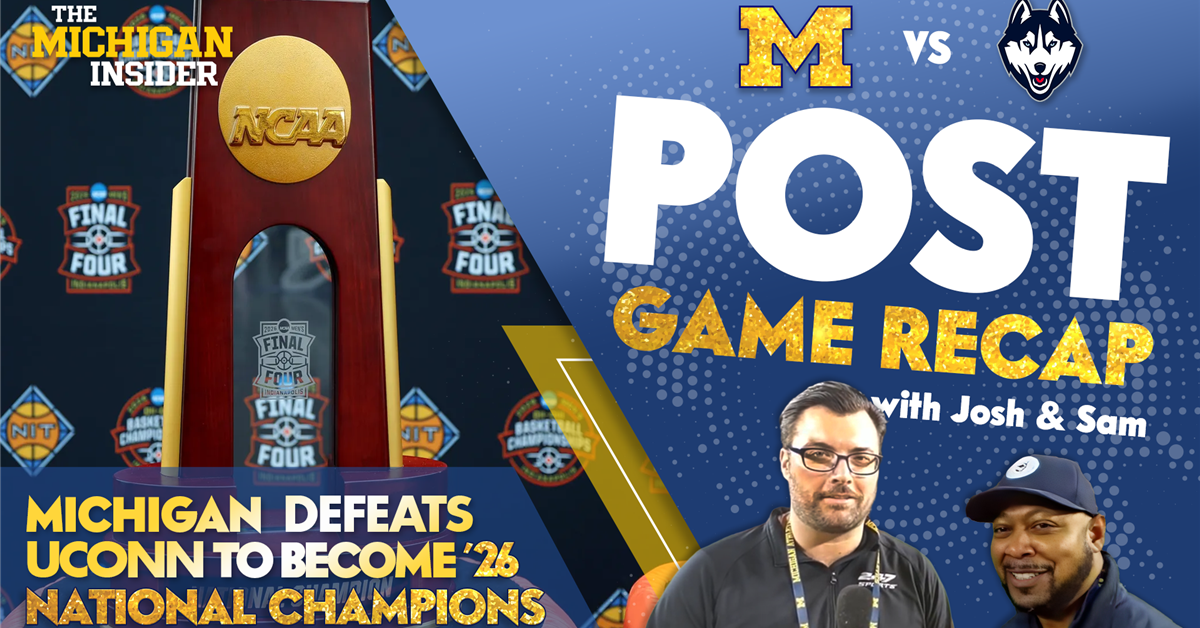 Michigan Postgame Recap: Michigan wins the National Championship! Downs ...