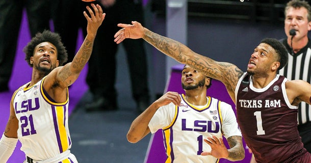 Jerry Palm's latest bracketology predictions for LSU