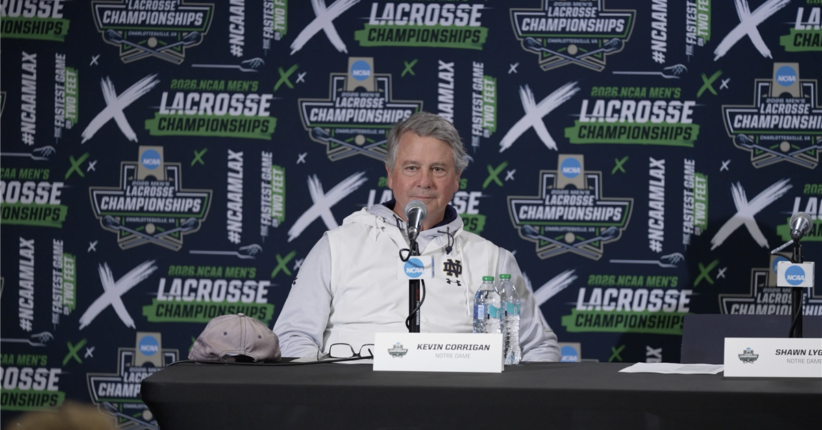 Irish at the Mic: Notre Dame Lacrosse Reacts to NCAA Semi-Finals Win ...