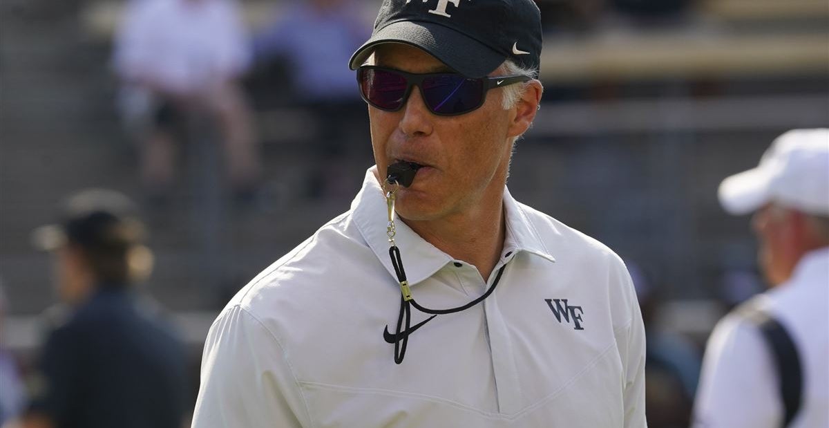 Wake Forest Football coach Dave Clawson pre-Georgia Tech press ...