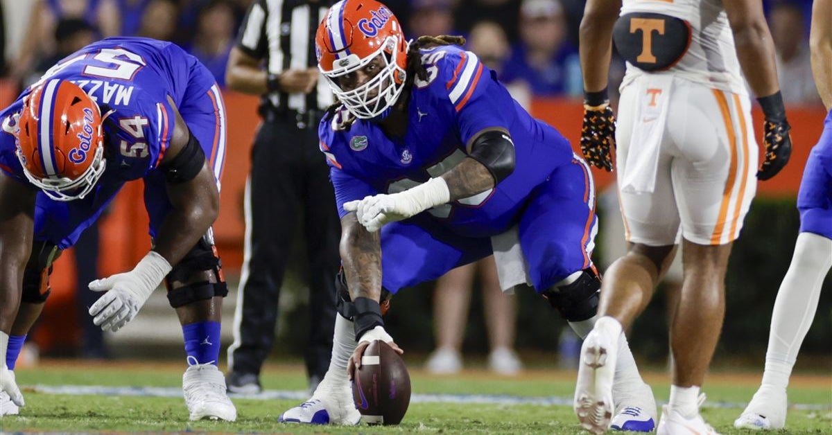 Gator offensive line dealing with impact of injuries