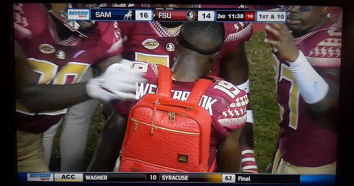 Want your own Turnover Backpack like FSU's? It'll cost you...